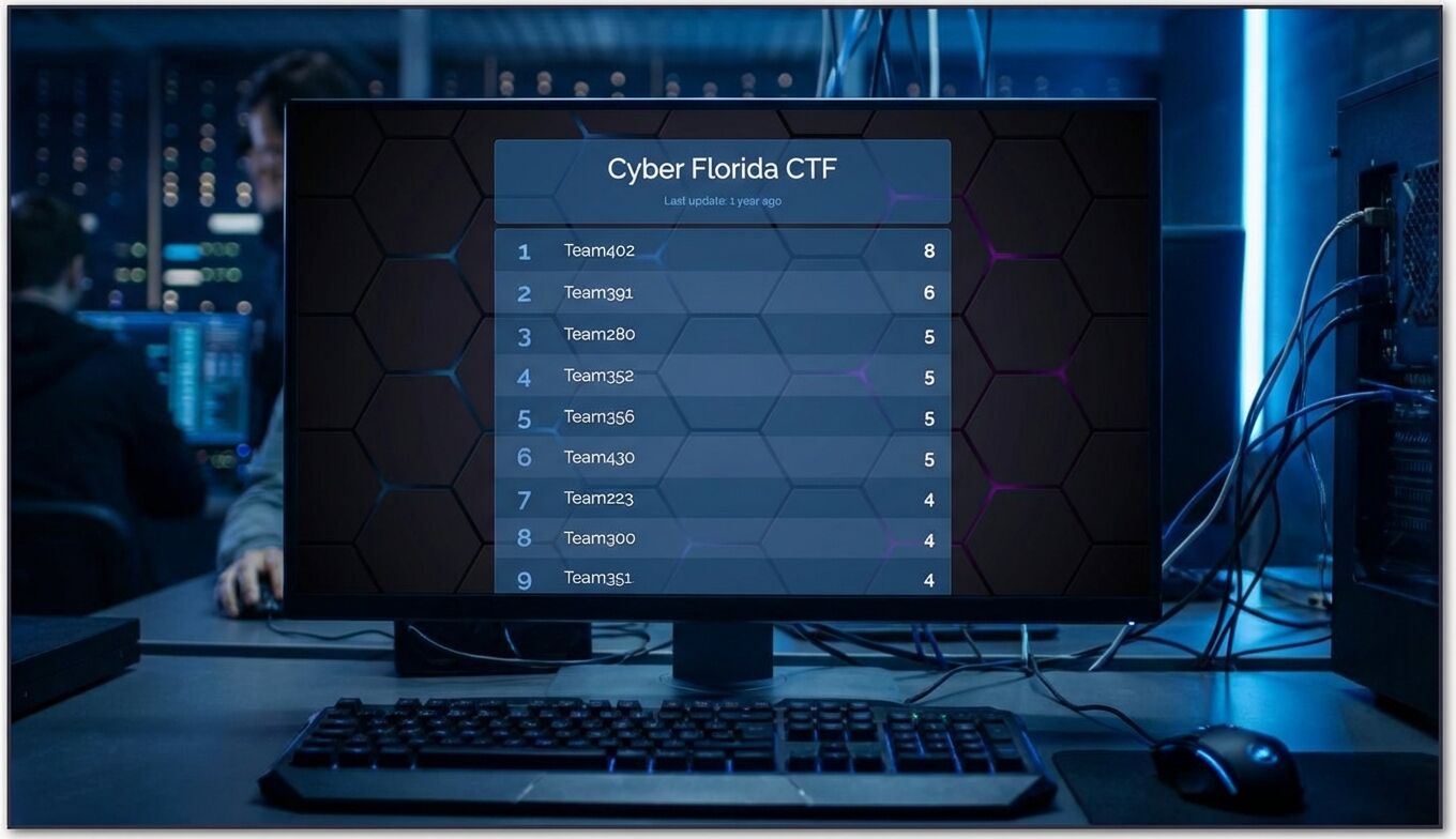 CTF Leaderboard: Live Scoring for Capture The Flag Competitions